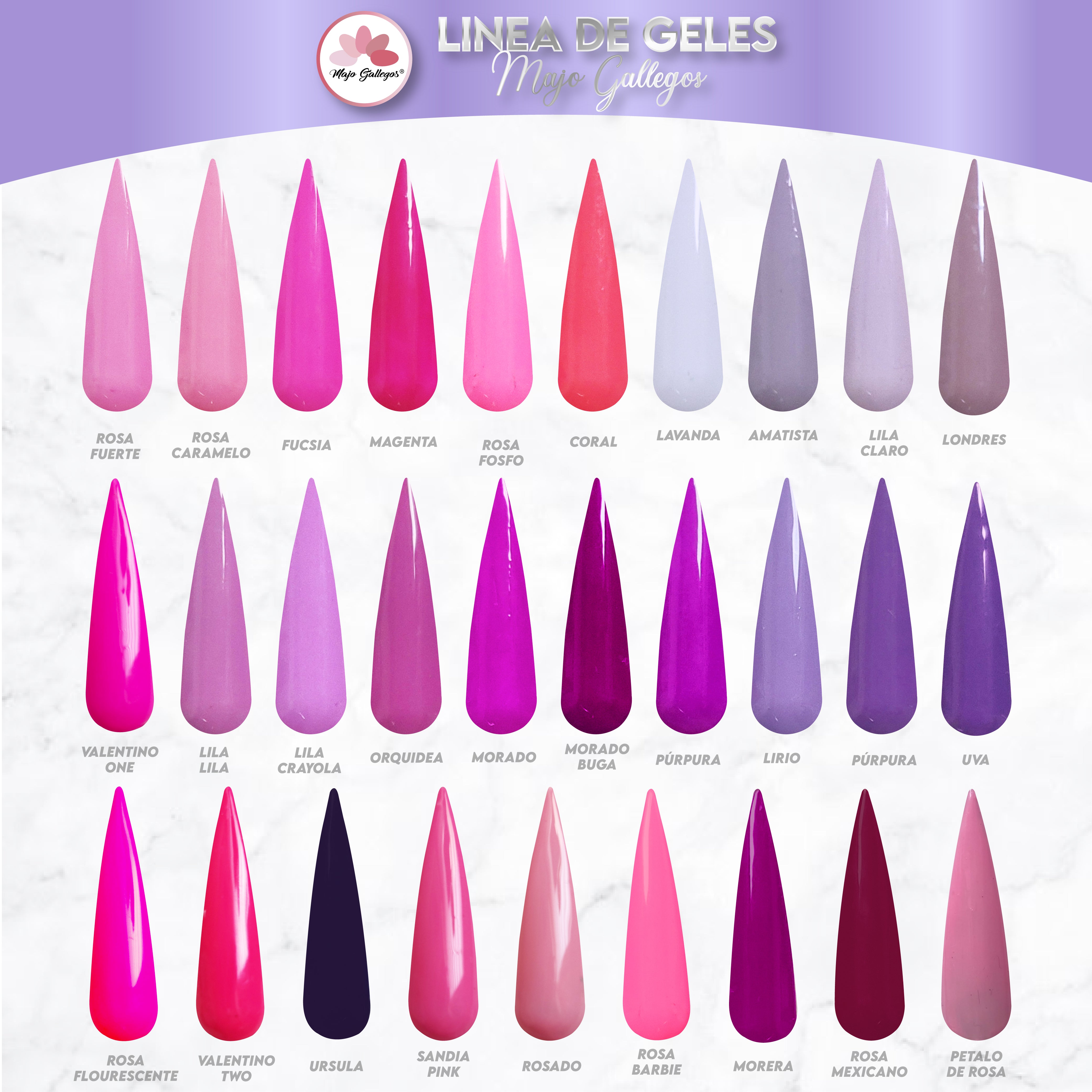 GELES ''ROSAS'' – majogallegos