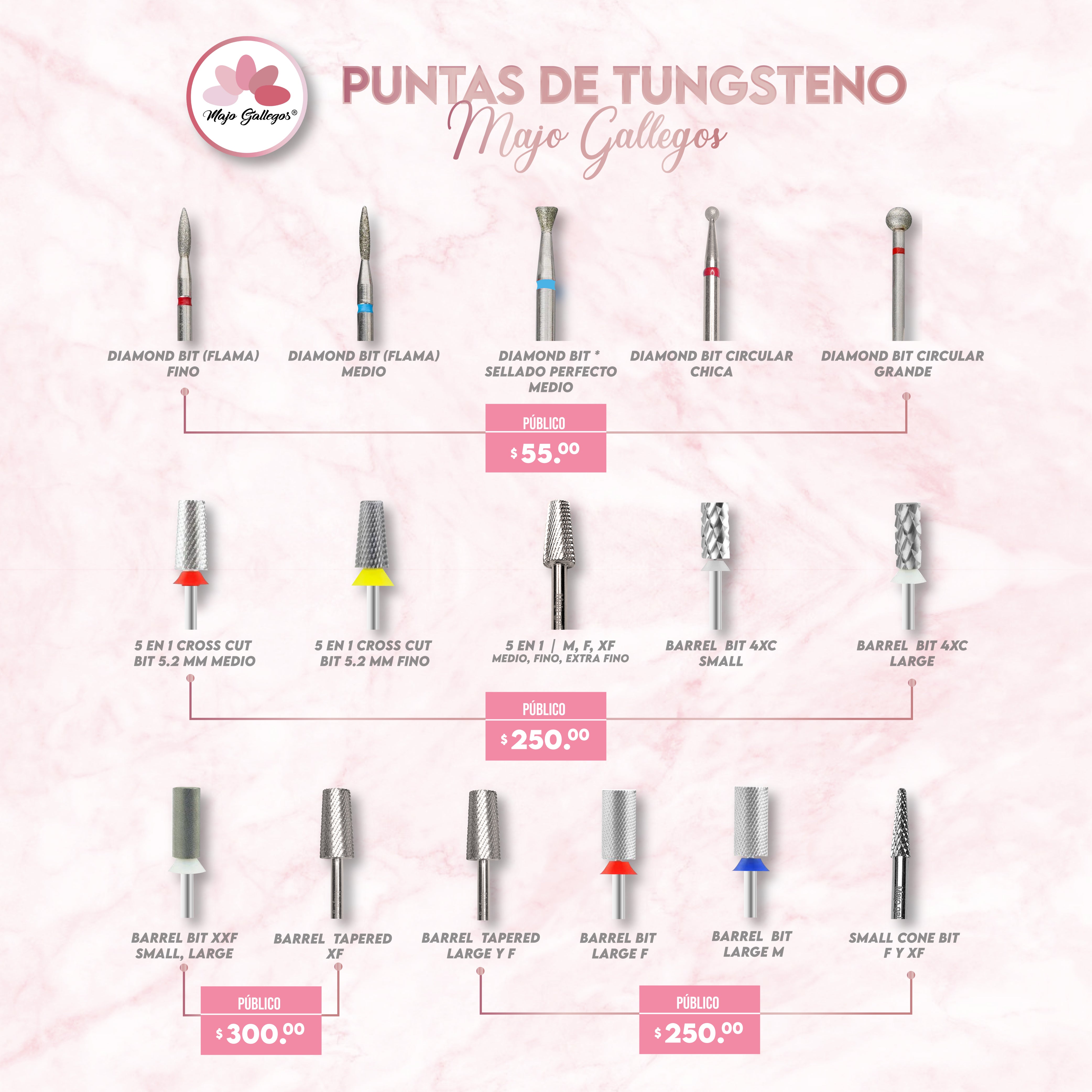 PUNTAS TUNGSTENO – majogallegos